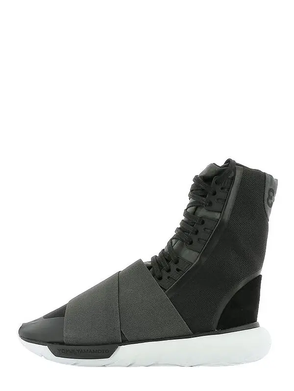 Adidas Y-3 Qasa High-top Sneakers - Black