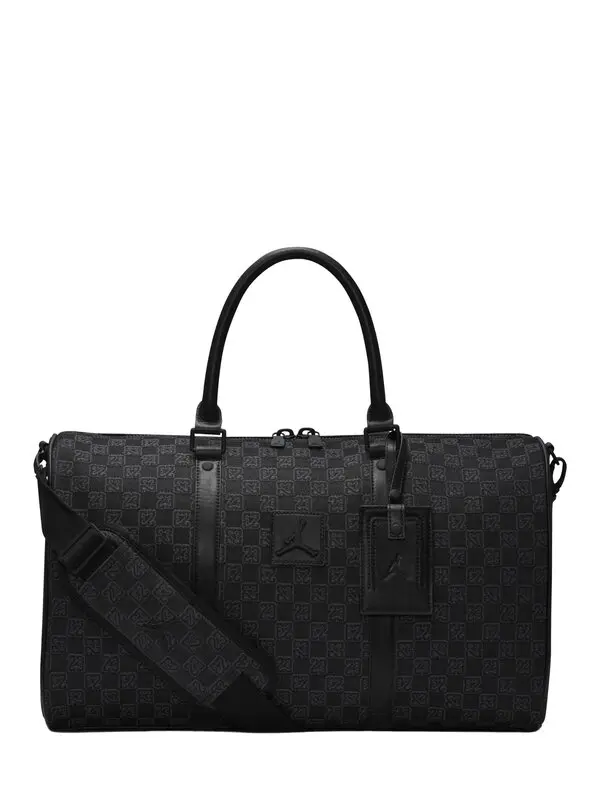 JORDAN Monogram Duffle Bag - Black
