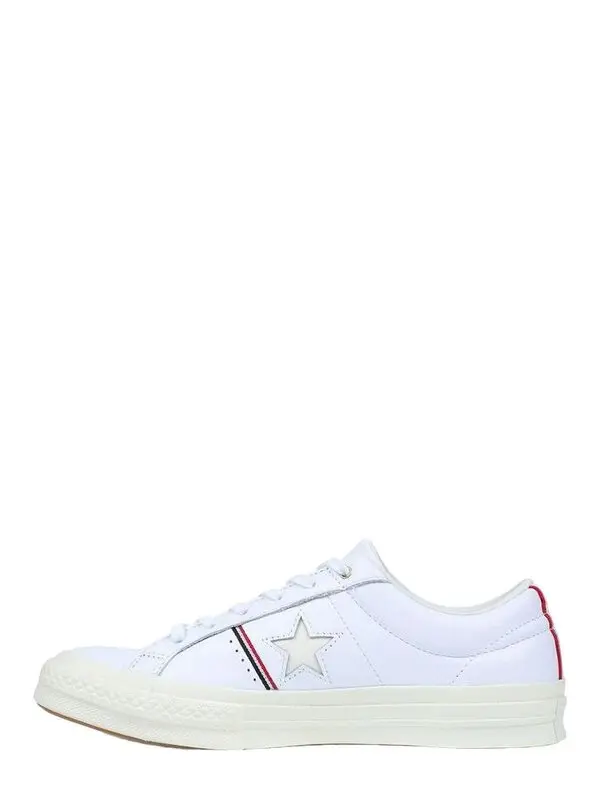 CONVERSE One Star Piping Low Top Sneakers - White/blue/red