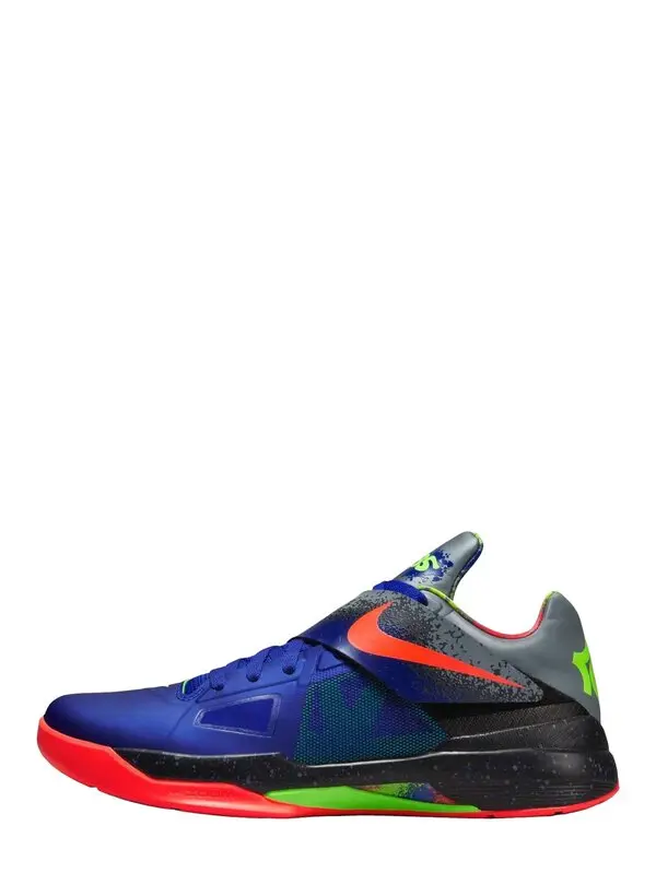 Nike Zoom Kd 4 "nerf" Sneakers - Concord/bright Crimson/black