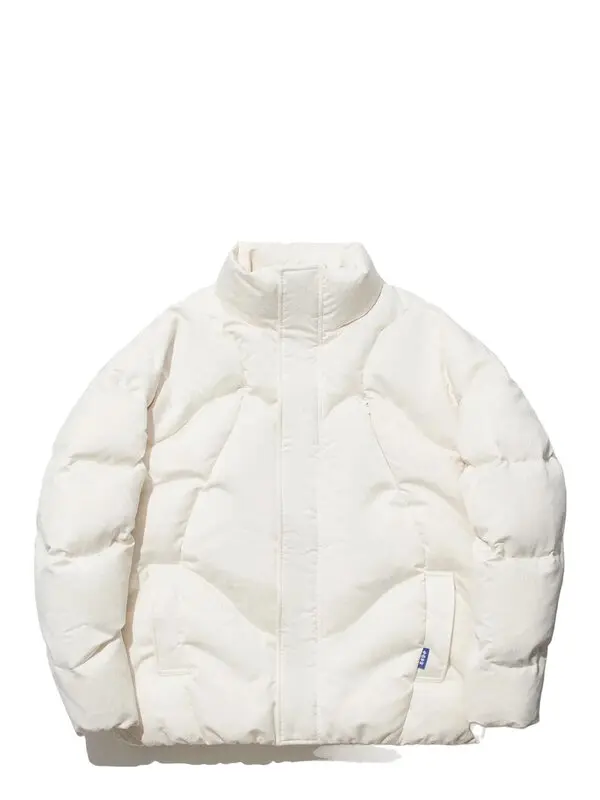 LI-NING All-over Print Down Jacket - Beige