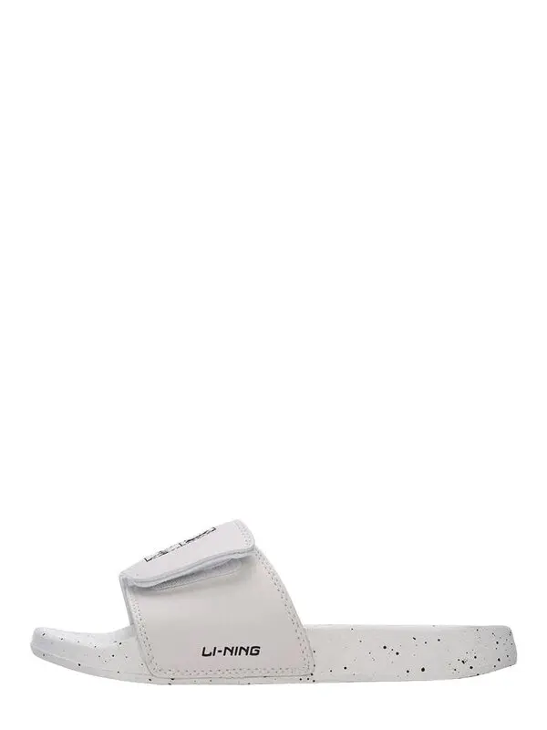 LI-NING Sport Slides Agam014-1 - White/black