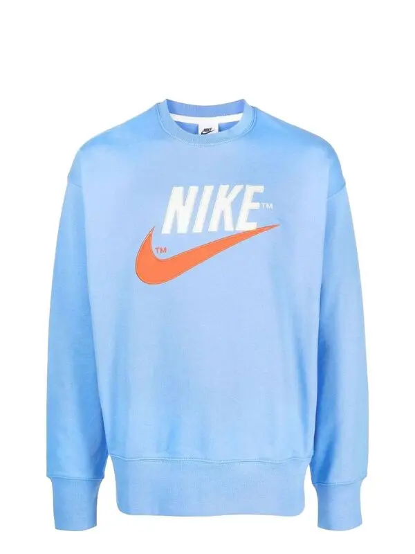 Nike Long Sleeve Crewneck Sweatshirt With Logo Graphic - Default Colorway