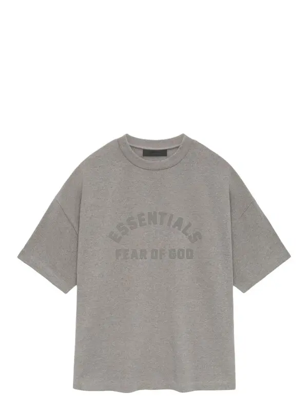 Fear Of God Ss24 Heavy T-shirt - Heather Grey