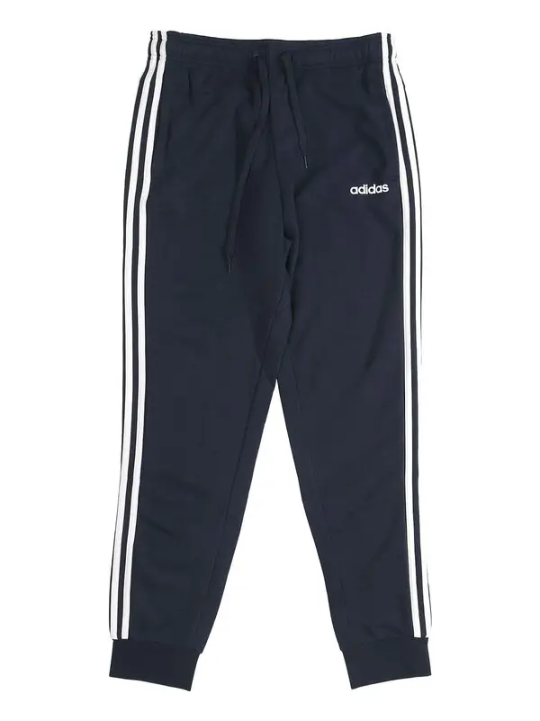 Adidas E 3s T Pnt Ft Plaid Applique Sports Pants - Blue