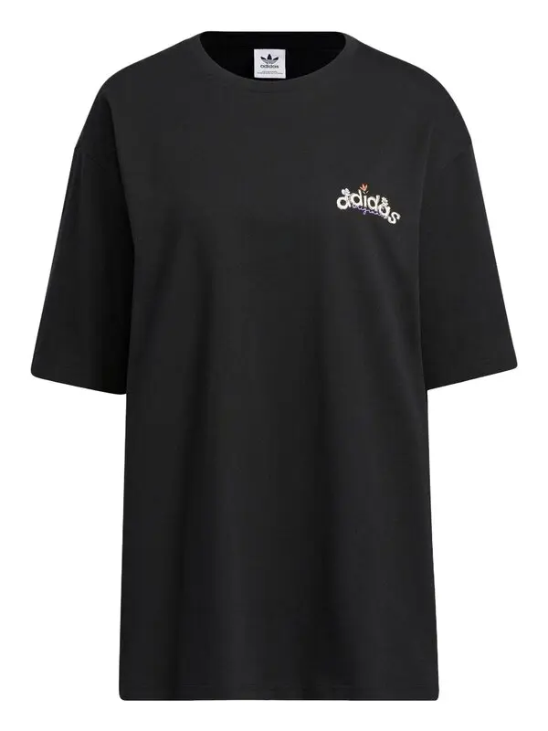 Adidas Embroidered T-shirt - Black