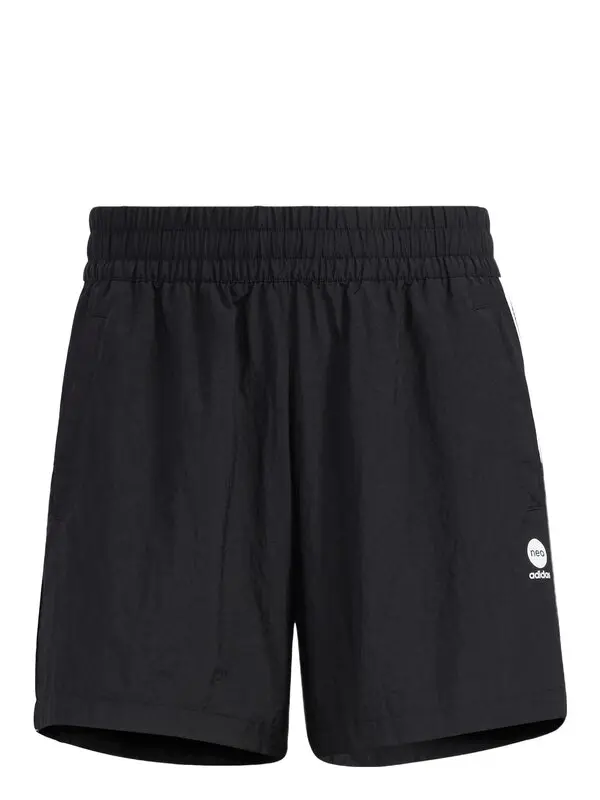 Adidas 3-stripes Woven Shorts - Black/white