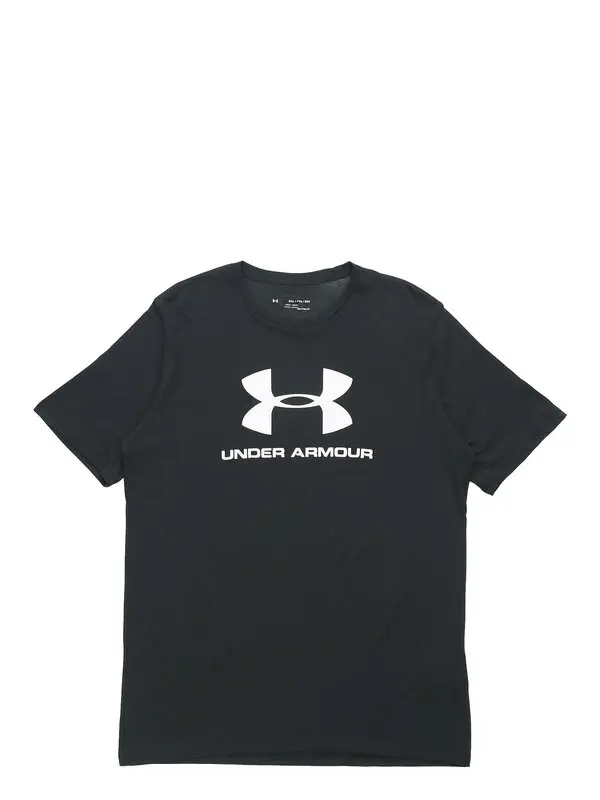 Under Armour Ua Sportstyle Logo Short Sleeve - Black