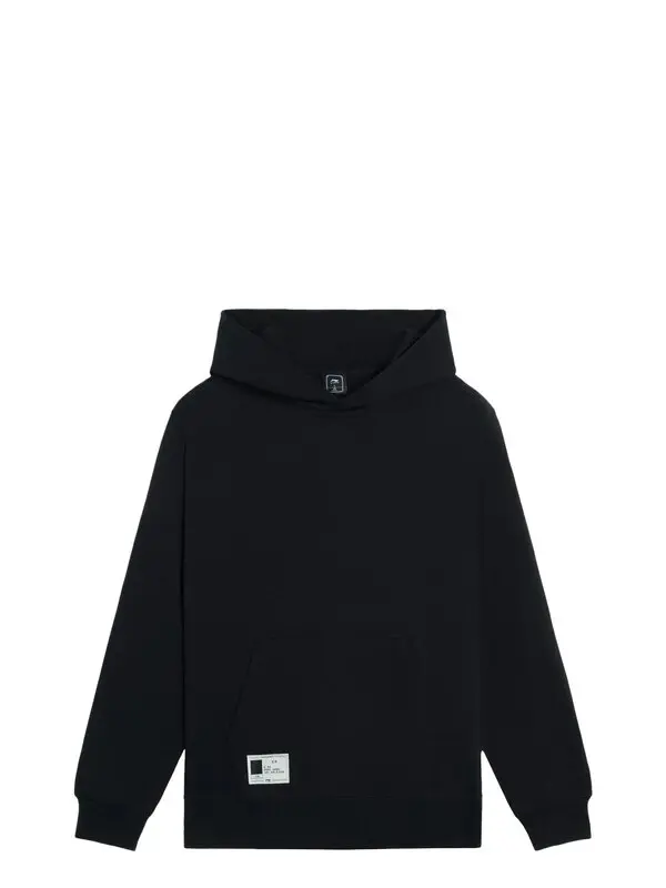 LI-NING Label Logo Hoodie - Black