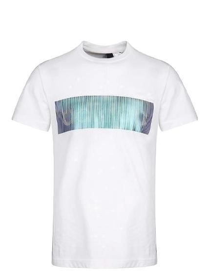 Adidas Logo Round Neck Short Sleeve - White