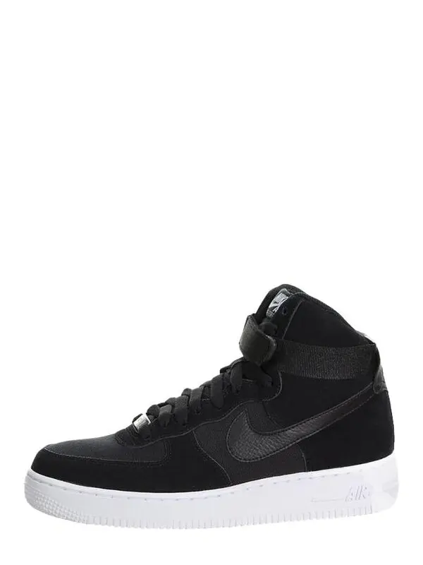 Nike Force 1 High Top Sneakers - Black