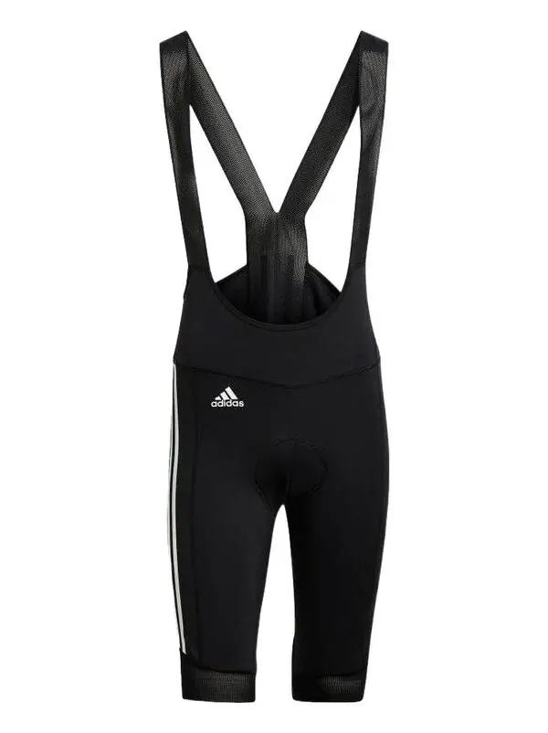 Adidas Side Stripe Logo Bib Shorts - Multi-color