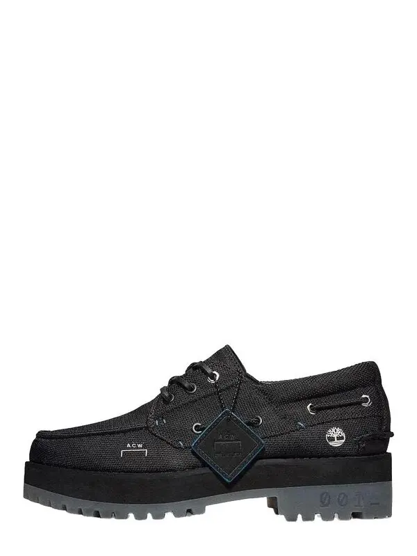 Timberland X A Cold Wall Boat Shoes - Black