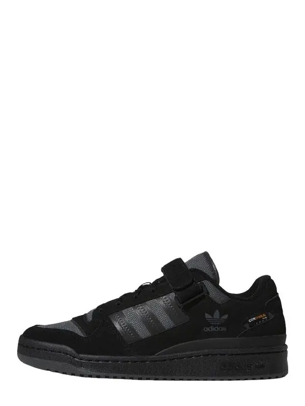 Adidas Forum Low Cordura Fabric Sneakers - Black