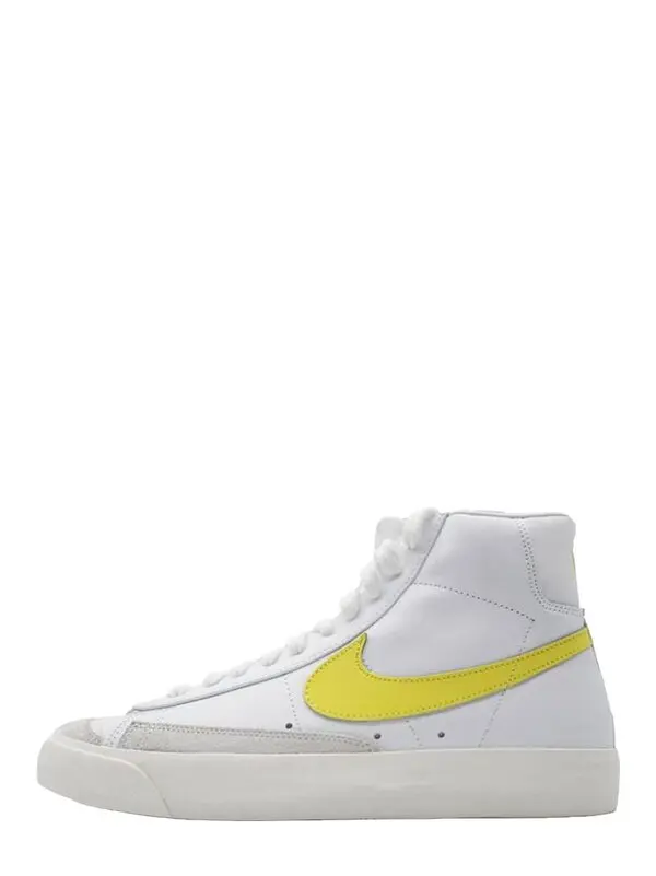 Nike Blazer Mid '77 Vintage High Top Sneakers - White/yellow