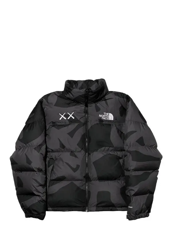 The North Face X Kaws Fw22 1996 Nuptse Jacket - Black