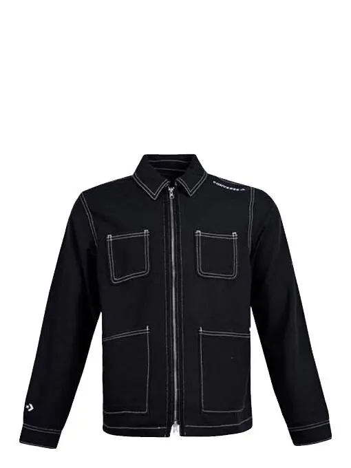 CONVERSE Pocket Woven Jacket - Black