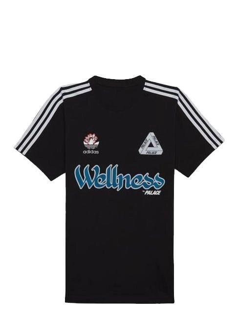 PALACE X Adidas Originals Wellness Graphic Short Sleeve T-shirt - Black