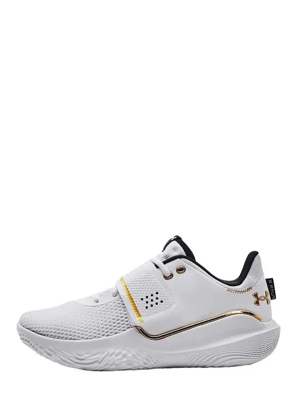 Under Armour Flow Futr X Sneakers - White/metallic Gold/black