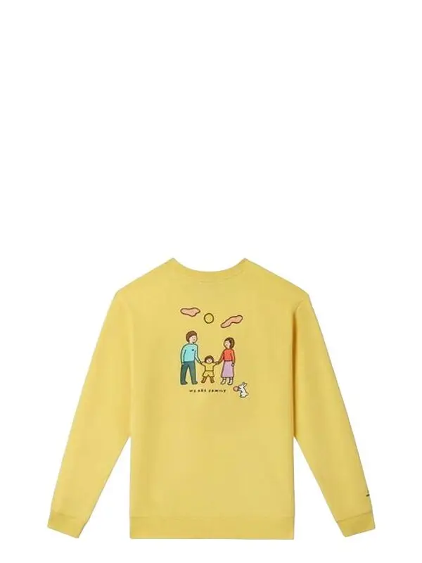 NEW BALANCE X Zero Per Zero Graphic Pullover - Yellow/multi/white