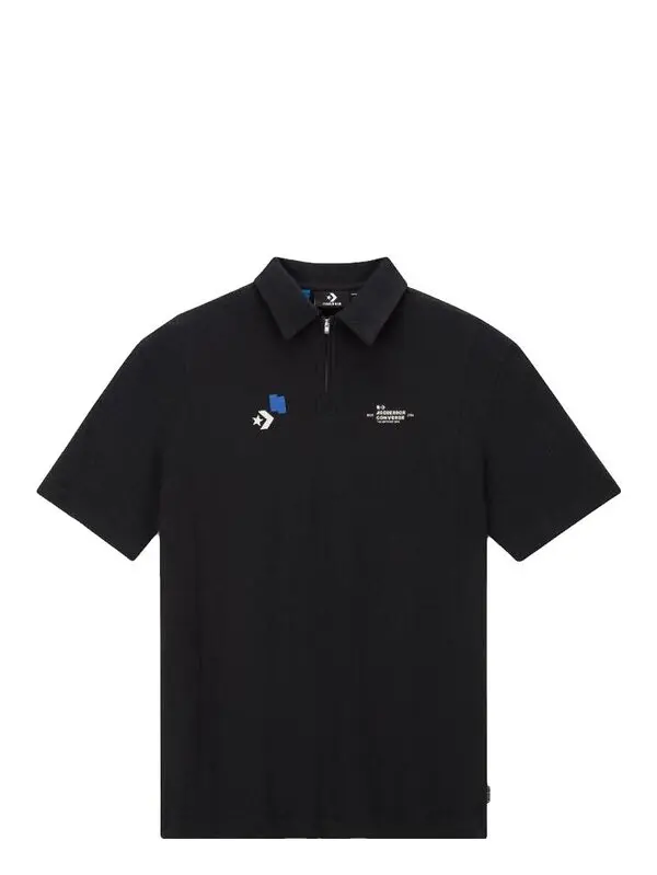 CONVERSE X Ader Error Shapes Polo Shirt Asia Sizing - Black