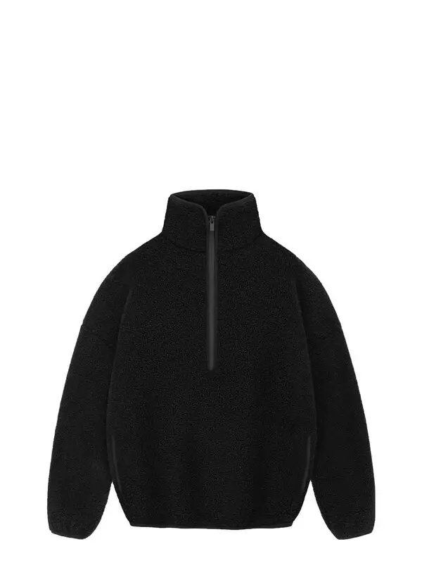 Adidas X Fear Of God Athletics Hike 1/2 Zip Fleece - Black