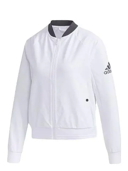 Adidas Woven Aviator Jacket - White