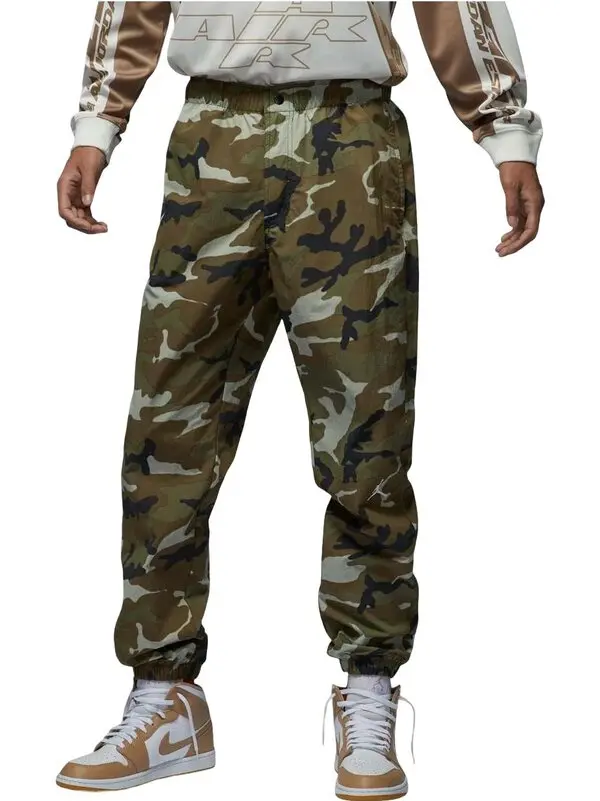 JORDAN Air Mvp Camo Pants - Light Olive/sail