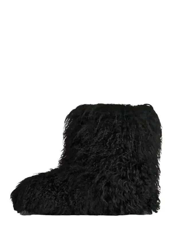 UGG Classic Short Fluff Momma Boot - Black