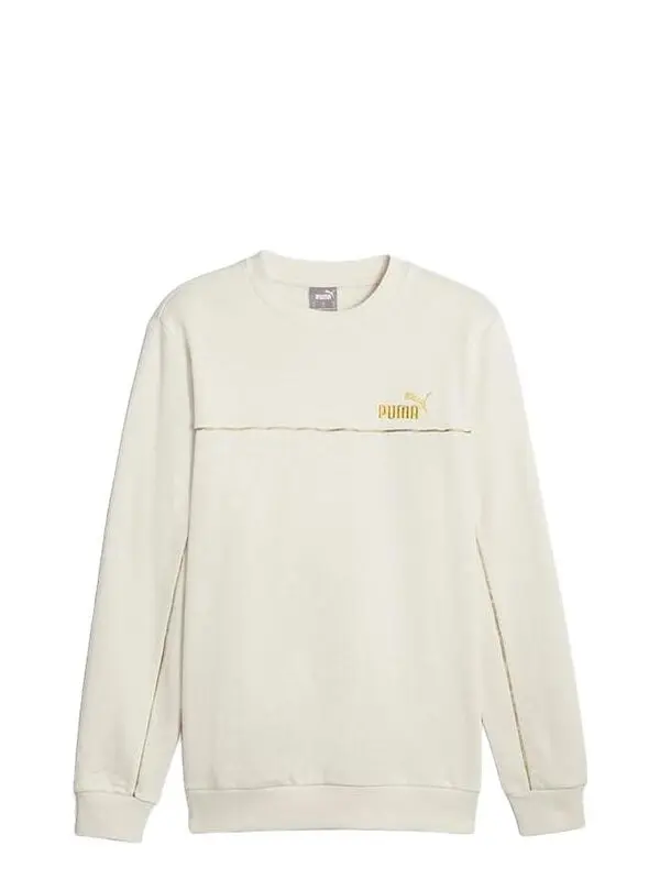 PUMA Ess Fleece Sweater - White