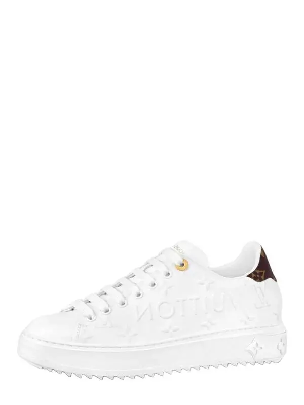 LOUIS VUITTON Time Out Trainers - White/brown