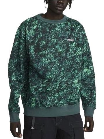 Nike Therma-fit All Over Print Hoodie - Green