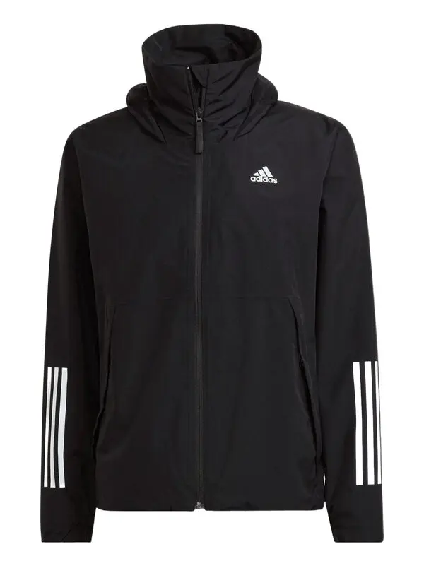 Adidas Bsc 3s R.r Jkt Sports Storage Simple Hooded Jacket - Multi-color