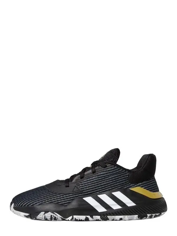 Adidas Pro Bounce 2019 Low Athletic Sneakers - Black