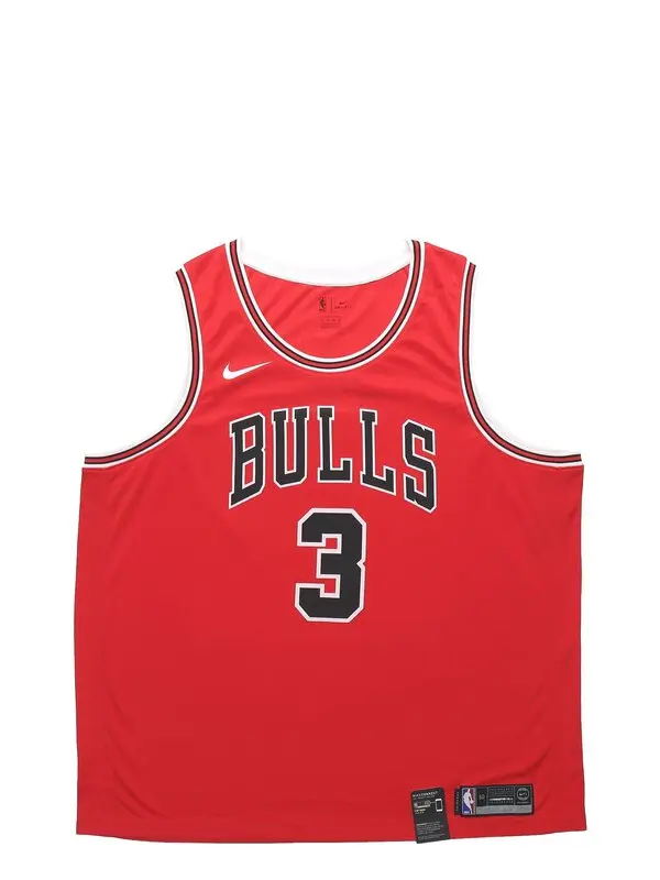 Nike Chicago Bulls Wade 3 Retro Basketball Jersey - Red