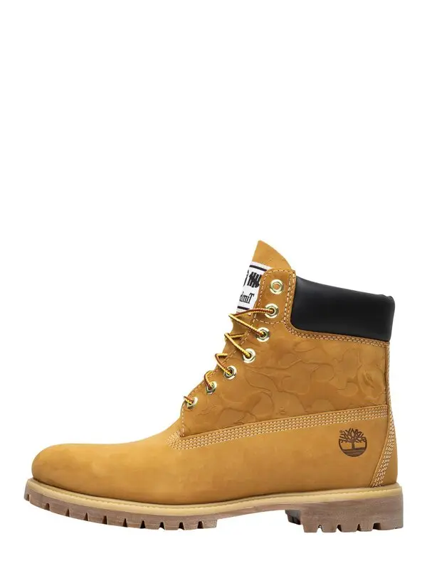 Timberland X A Bathing Ape X Undefeated 6 Inch Boots - Wheat
