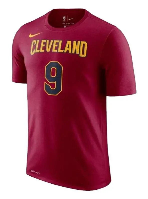 Nike Nba Fan Edition Wade No. 9 Cavaliers Basketball T-shirt - Multi-color
