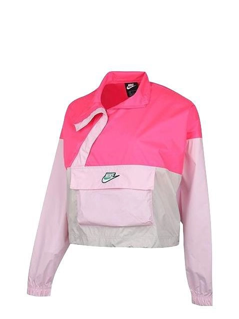 Nike Woven Anorak Jacket - Pink