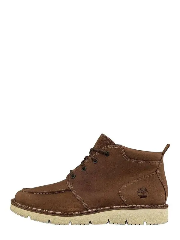 Timberland Westmore Moc Toe Chukka Boots - Brown/white