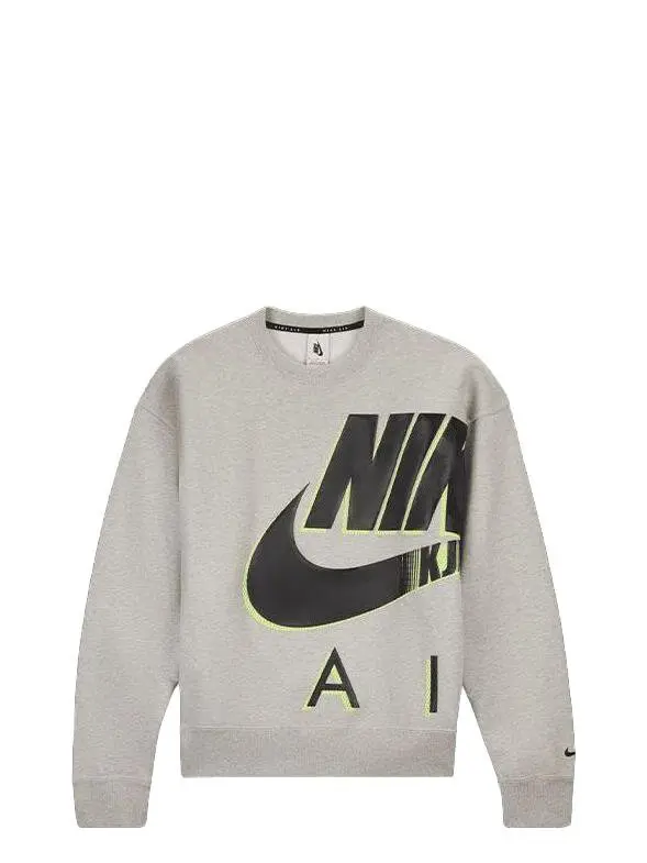 Nike X Kim Jones Velvet Crew Neck Sweater - Grey