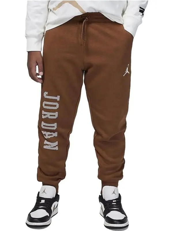 JORDAN Essentials Member Sweatpants - Tan/white