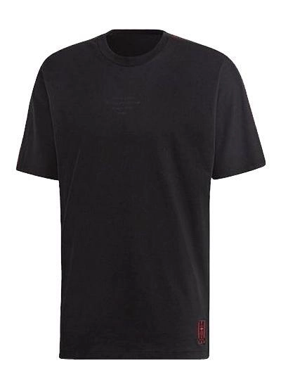 Adidas Mufc Ssp Tee Manchester United Soccer/football Short Sleeve - Black
