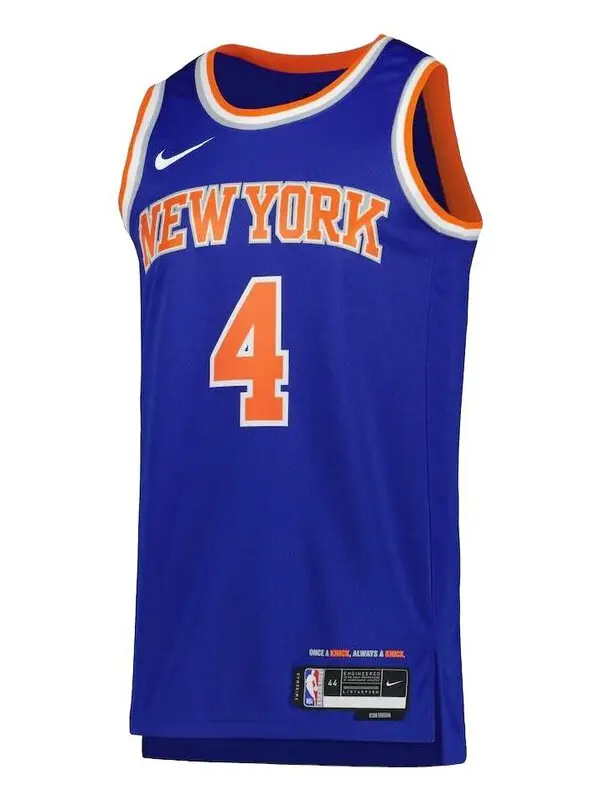 Nike Dri-fit Nba New York Knicks Derrick Rose Icon Edition 2022/23 Swingman Jersey - None