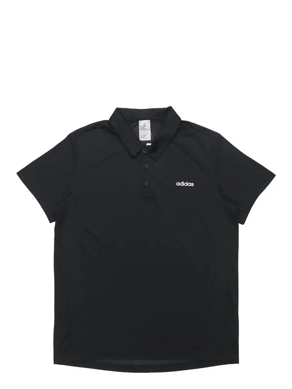 Adidas Training Sports Short-sleeve Polo Shirt - Black