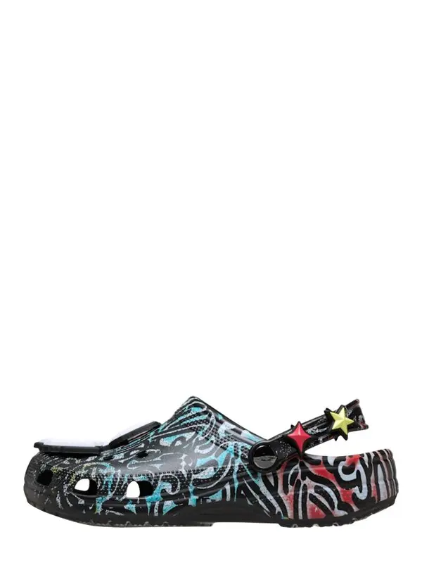 CROCS X Slawn Classic Clog - Black/multi-color