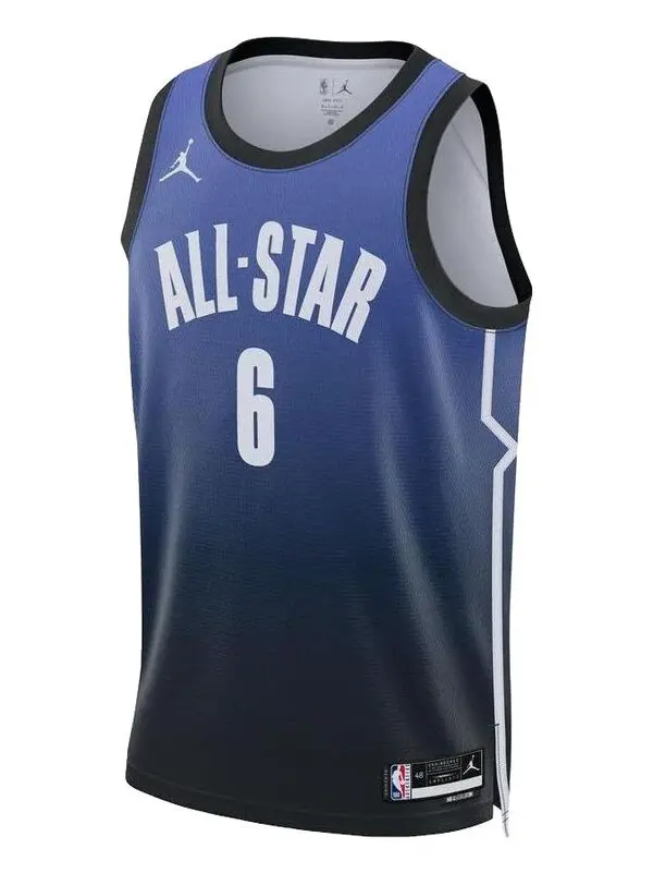 JORDAN Ss23 All-star Weekend Lebron James Jersey - Blue