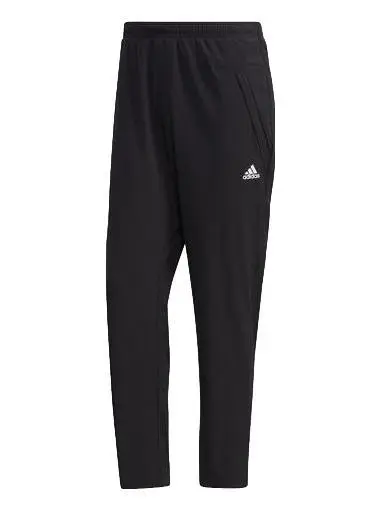 Adidas Tatting Training Casual Running Fitness Long Pants - Black