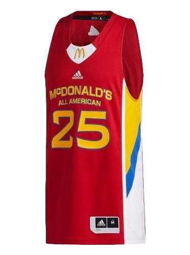 Adidas D Rose Mcdonald's All American Swingman Jersey - Red