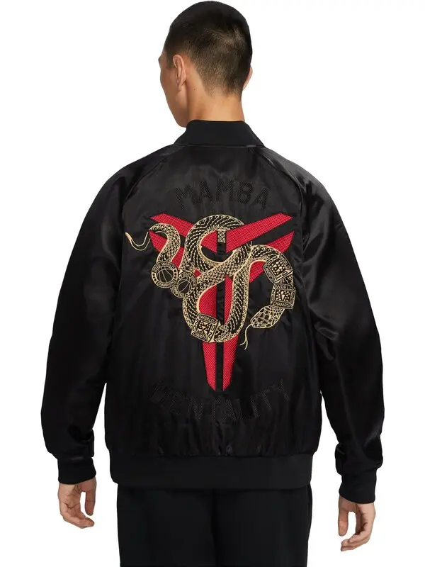 Nike Kobe 'year Of The Mamba' Therma-fit Bomber Jacket - Black