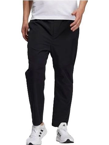 Adidas Logo Solid Color Woven Sports Pants/trousers/joggers - Black
